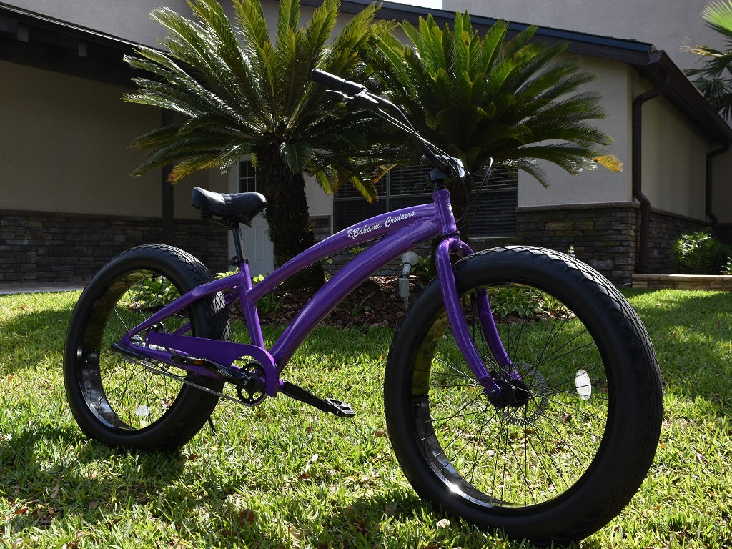 SPECIAL EDITION | 3 Speed Deep Purple Alloy Frame/ Black Wheels ...